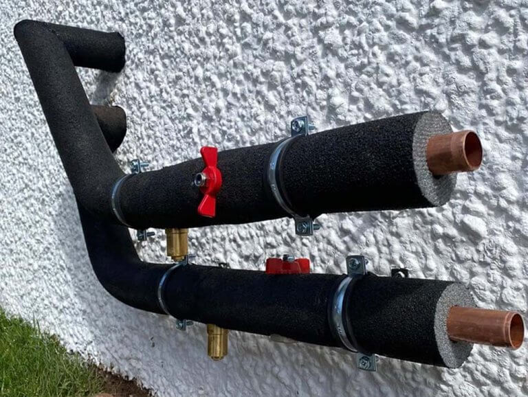 Primary Pro | Waterproof and UV proof heat pump pipe insulation